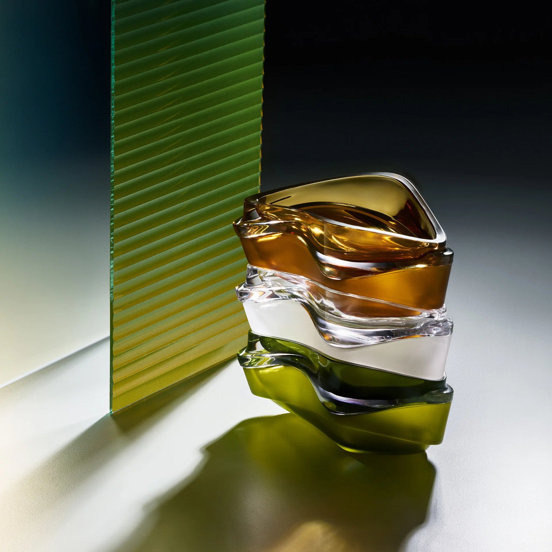 Vessel Plex Crystal Glass Structure by Zaha Hadid – Attiko Casa